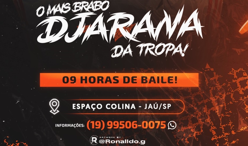 Dj Arana em Jaú - Evento ON