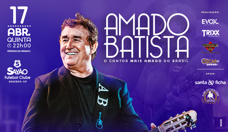 Amado Batista em Araras - Evento ON